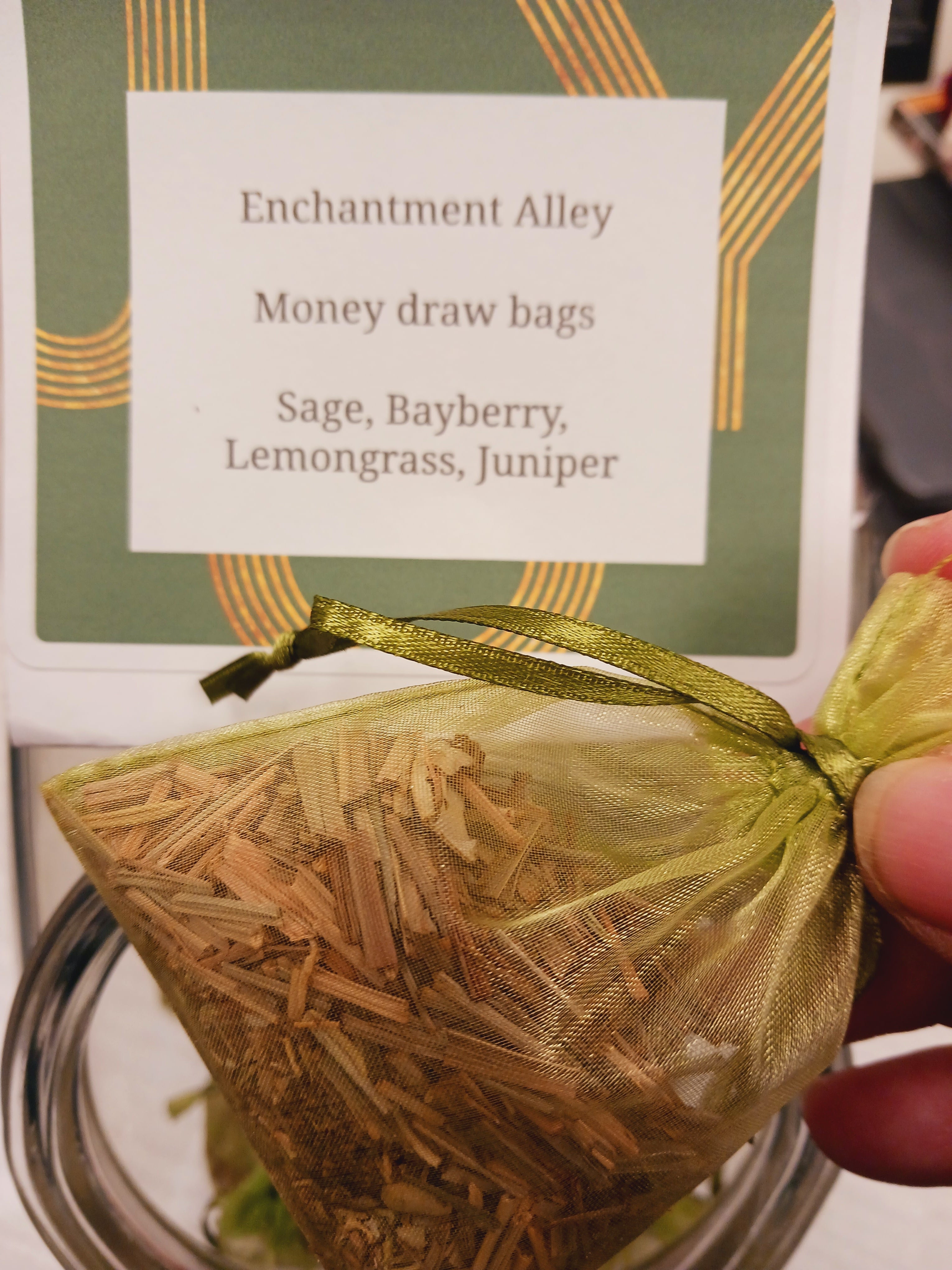 Money Draw Sachet Bags | Enchantment Alley
