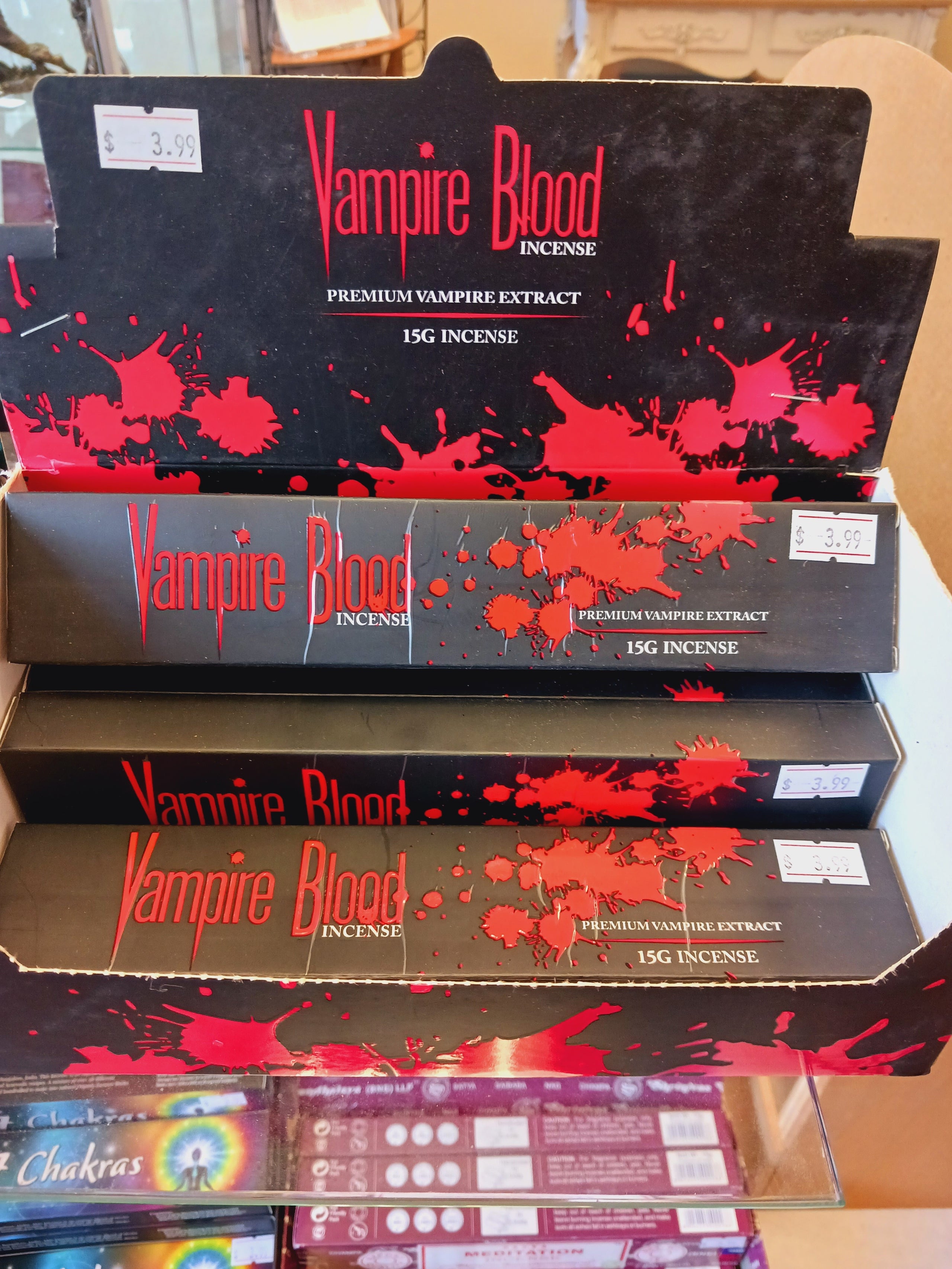 Vampire Blood Incense Sticks