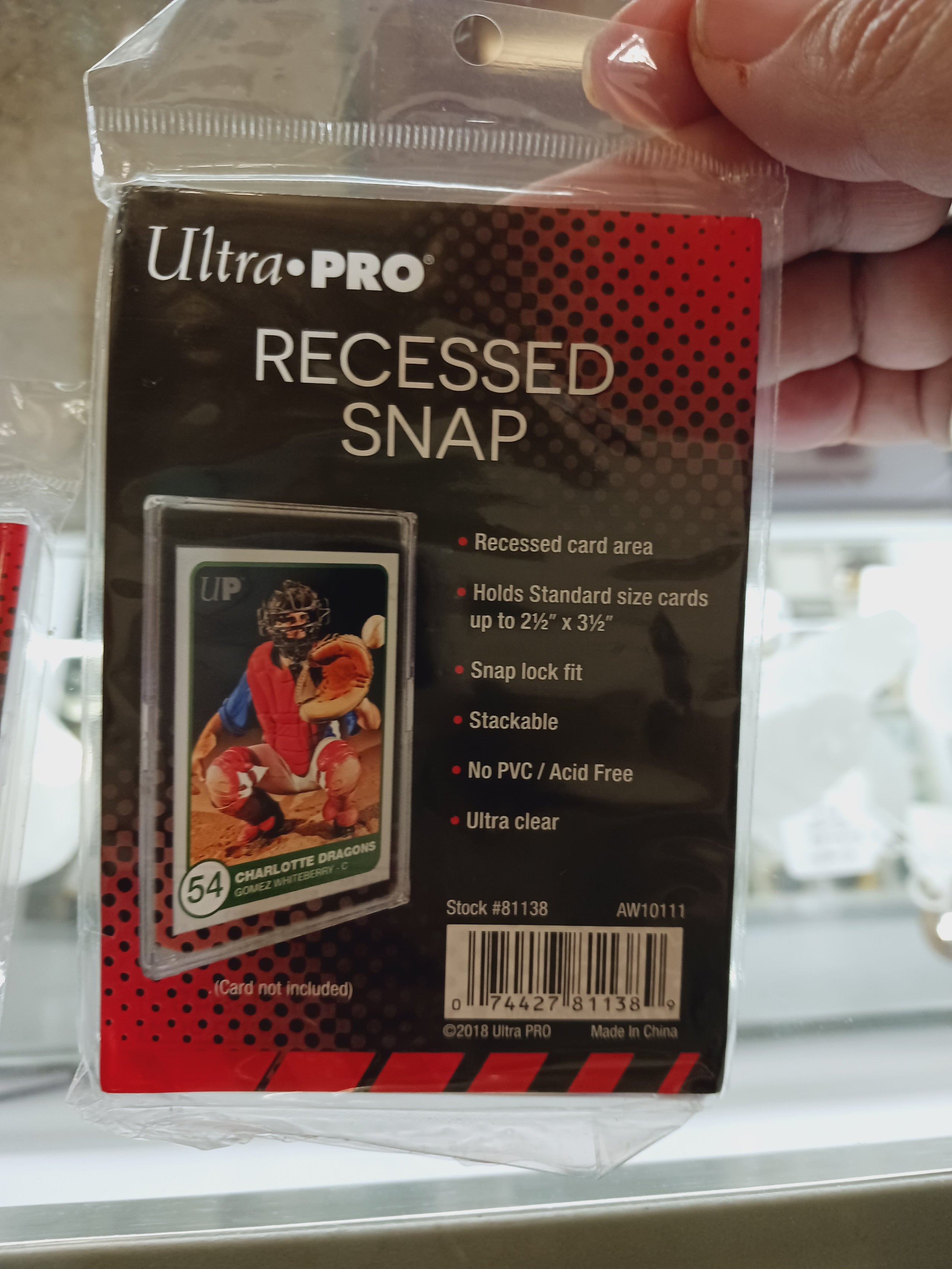 Ultra Pro Recessed Snap Case | Enchantment Alley